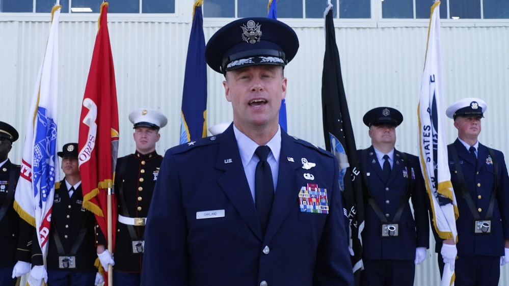 DVIDS - Video - Brigadier General Randy Oakland addresses new command ...
