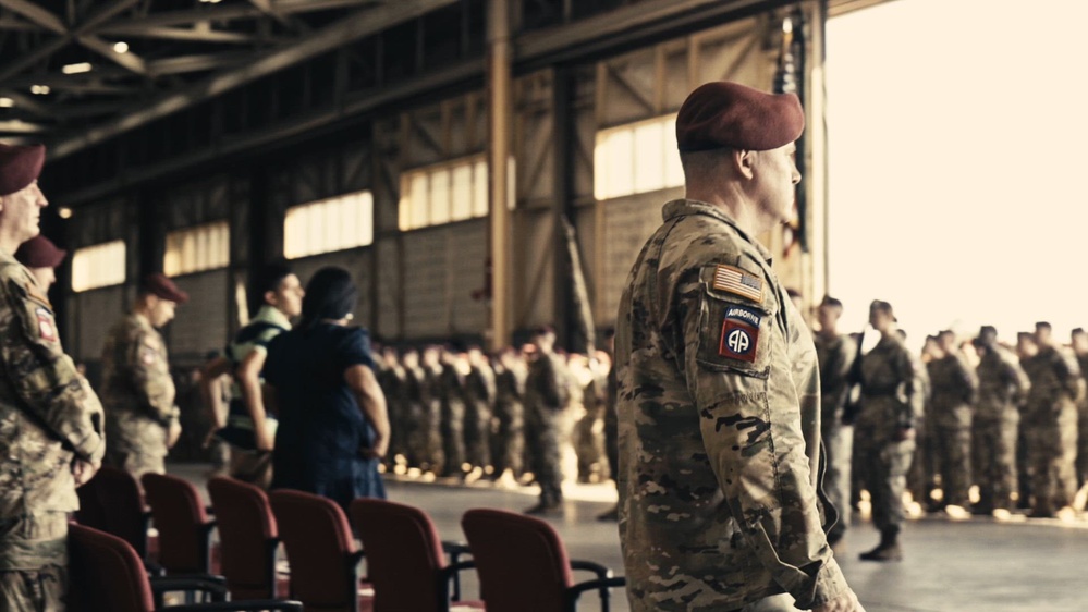 DVIDS - Video - 82nd CAB Uncasing Ceremony