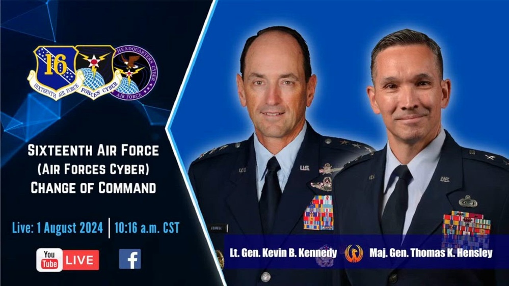DVIDS - Video - 16th Air Force (Air Forces Cyber) Change of Command