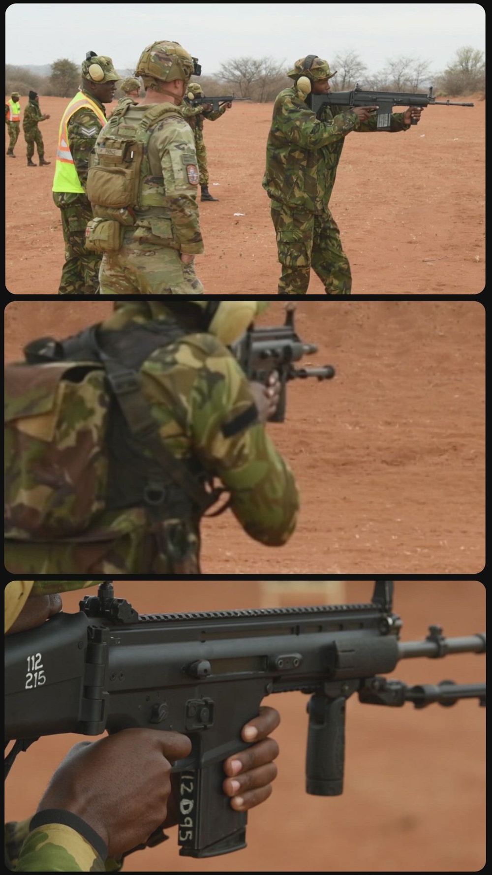 DVIDS - Video - Reel: US, Botswana conduct reflexive fire training at ...
