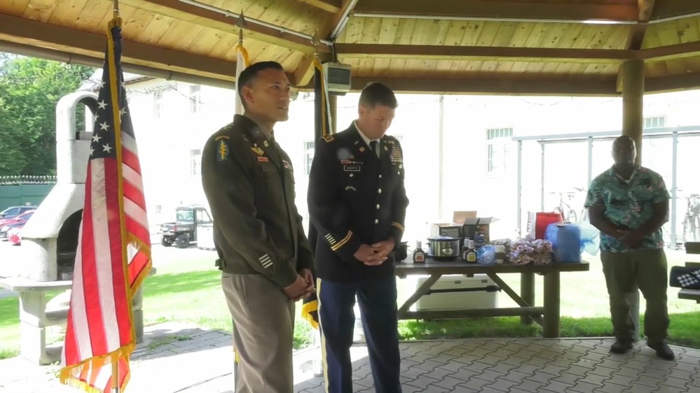 DVIDS - Video - Promotion Ceremony for MAJ Johnathan Swartz To LTC