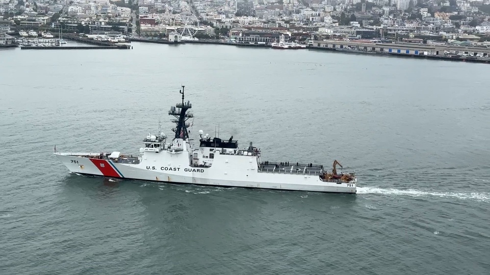 DVIDS - Video - U.S. Coast Guard Cutter Waesche returns home following ...