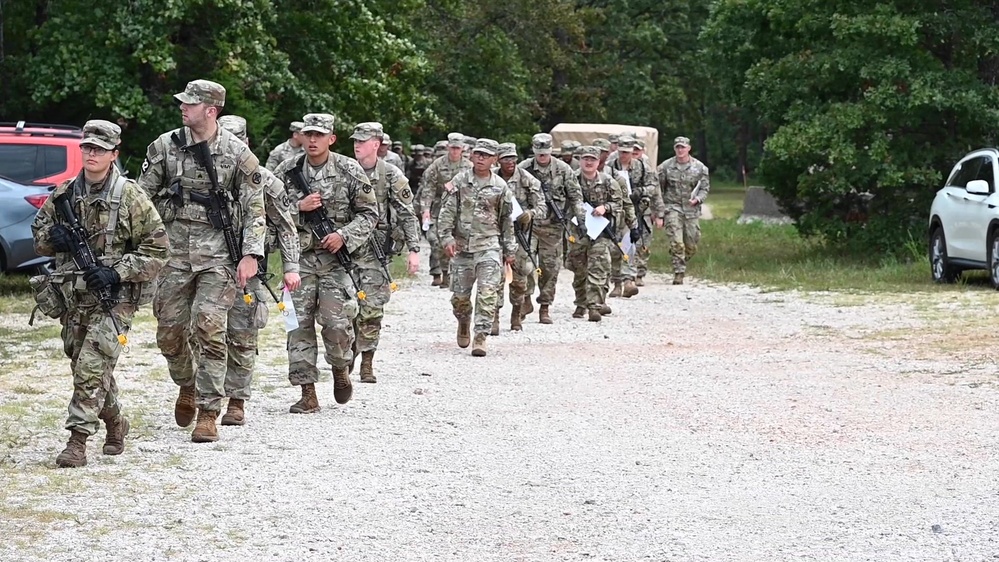 DVIDS - Video - TRADOC Best Squad Land Navigation - MSCoE Day 2