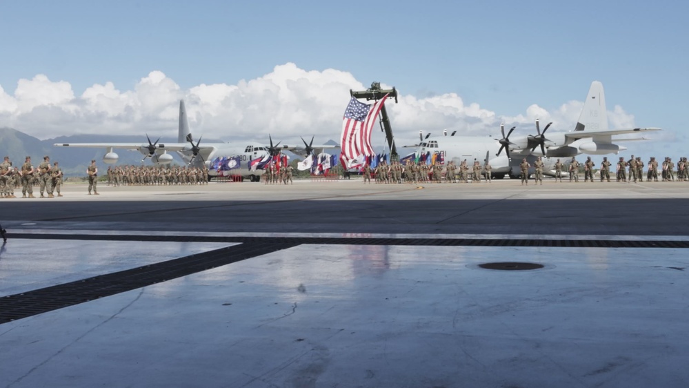 DVIDS - Video - VMGR-153 Change of Command