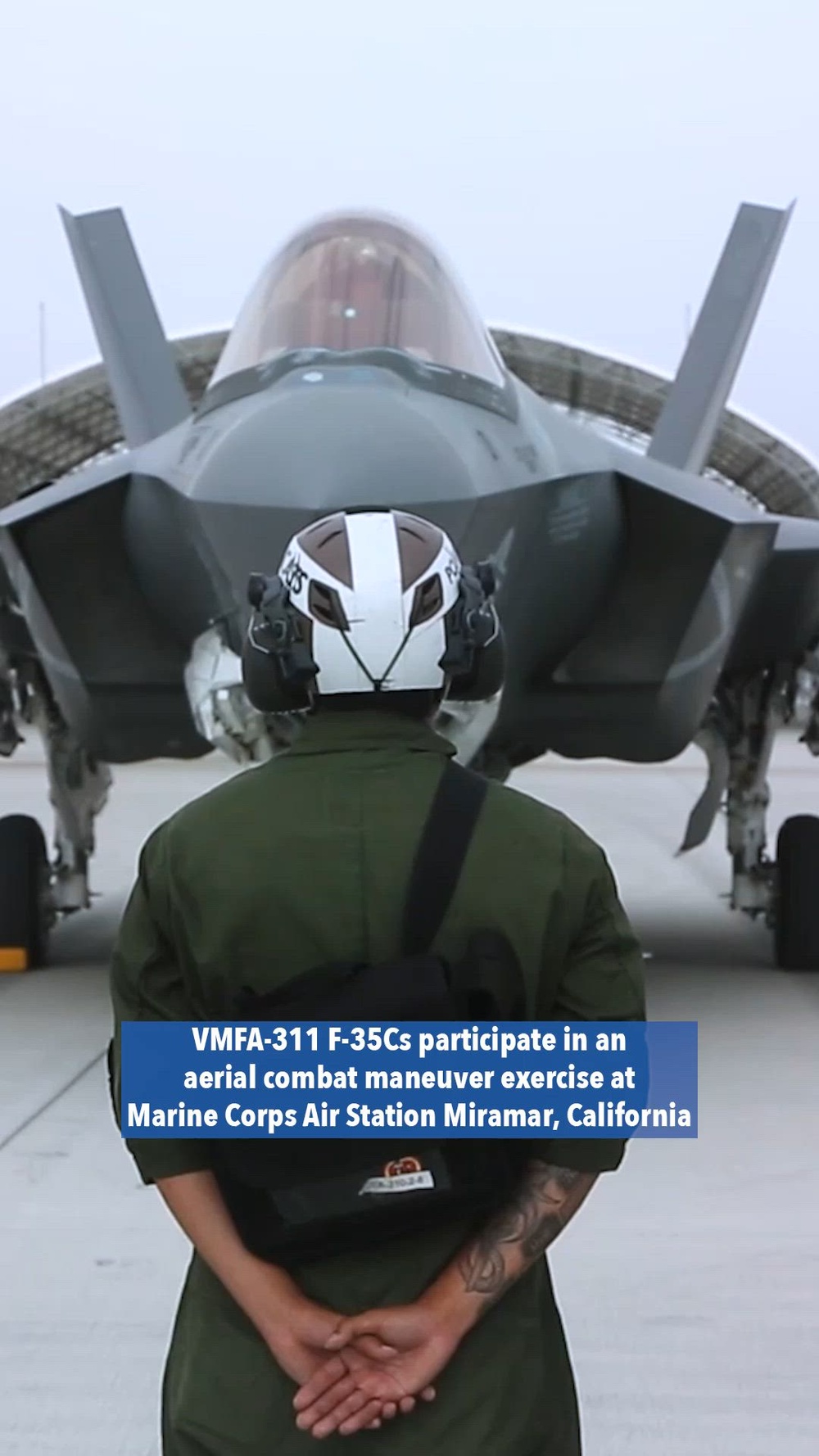 DVIDS - Video - VMFA-311 F-35C aerial combat maneuver exercise