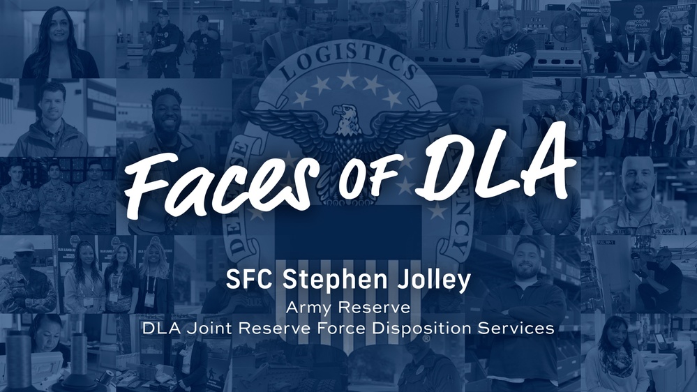 DVIDS - Video - Faces of DLA: SFC Stephen Jolley, Army Reserve, DLA ...
