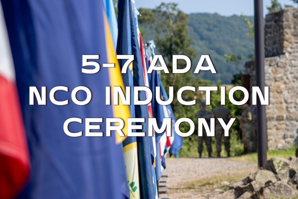 DVIDS - Video - 5-7 ADA BN Command Sgt. Maj. Paul hosts NCO Induction ...