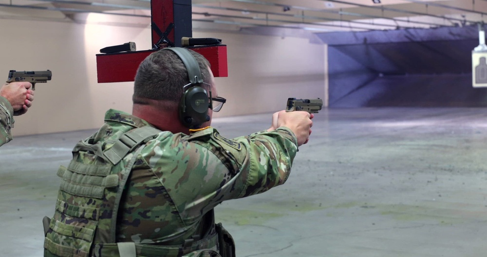 DVIDS - Video - Headquarters Battery conducts M17 range to maintain ...