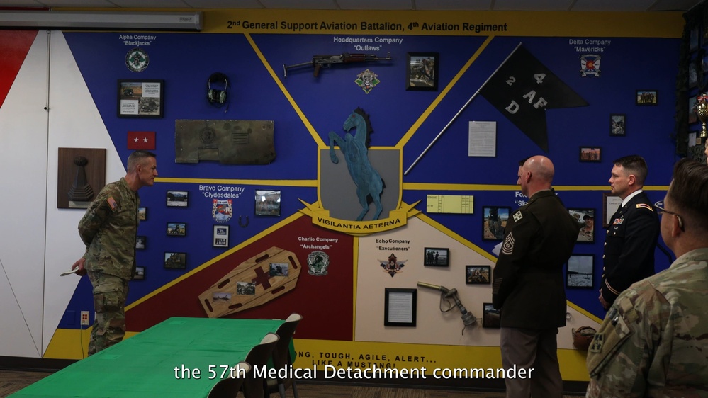 DVIDS - Video - Battalions of 4th Combat Aviation Brigade present their ...