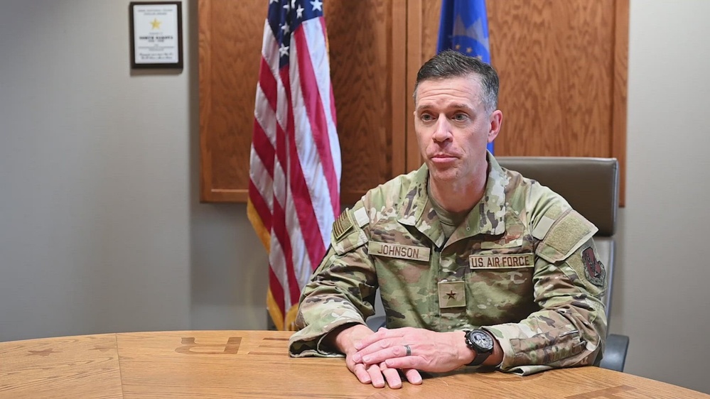 DVIDS - Video - U.S. Air Force Brig. Gen. Mitchell Johnson, incoming ...