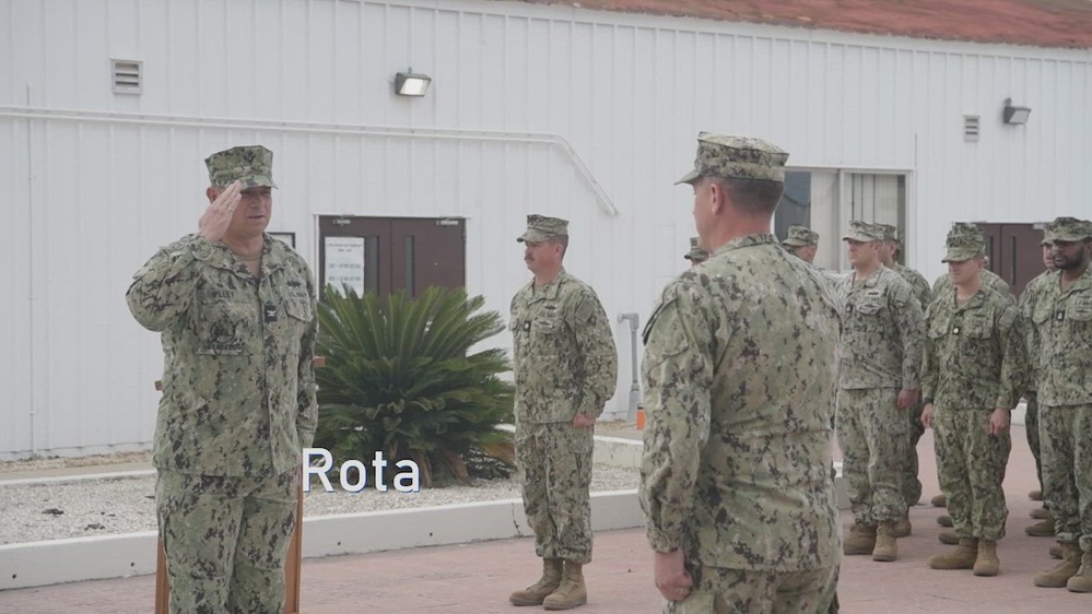 DVIDS - Video - Camp Mitchell at NAVSTA Rota Change of Charge Ceremony 2024