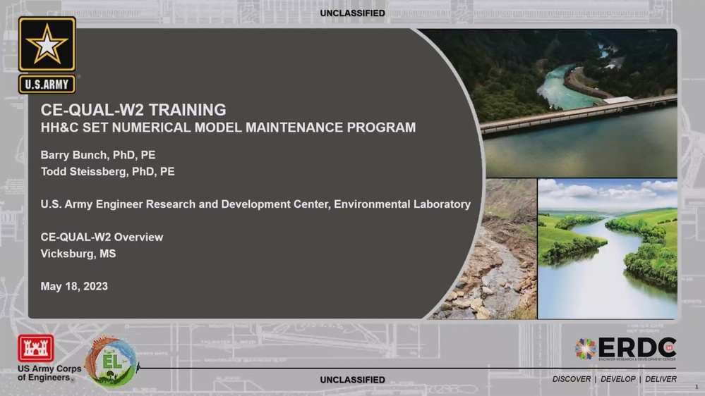 DVIDS - Video - CE‐QUAL‐W2