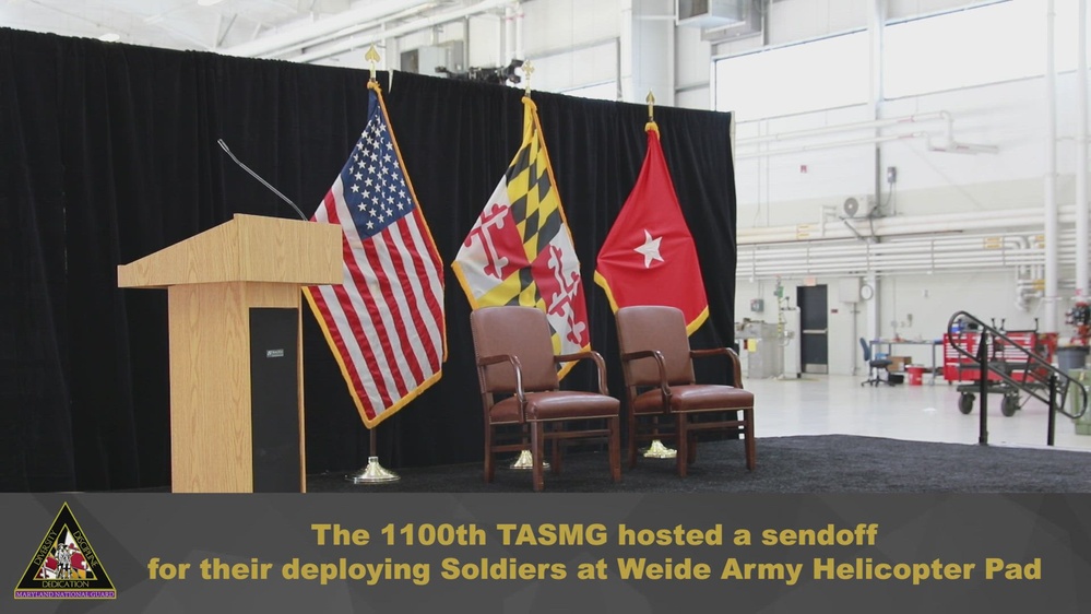 DVIDS - Video - 1100th TASMG Deployment Ceremony