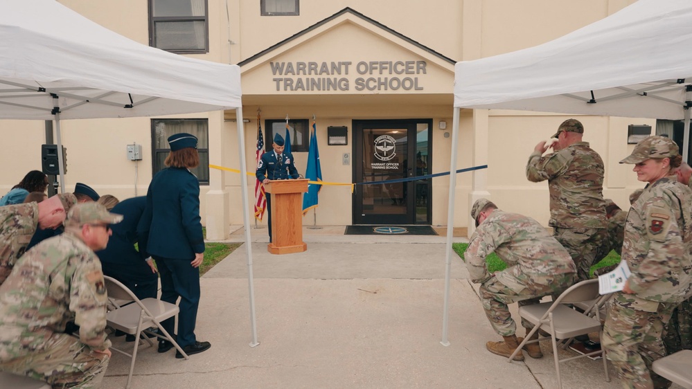 DVIDS - Video - Air Force Warrant Officer Training School Ribbon ...