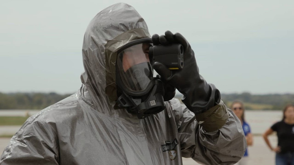 DVIDS - Video - 132d Emergency Operations conducts HAZMAT Exercise