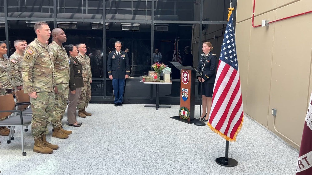 DVIDS - Video - BACH's Cannon Promoted to Lt. Col.