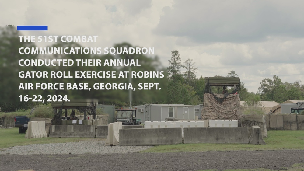 DVIDS - Video - 51st Combat Communications Squadron Gator Roll 2024