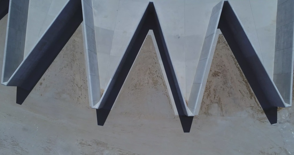 DVIDS - Video - Isabella Dam Labyrinth Weir, Emergency Spillway (B-roll)