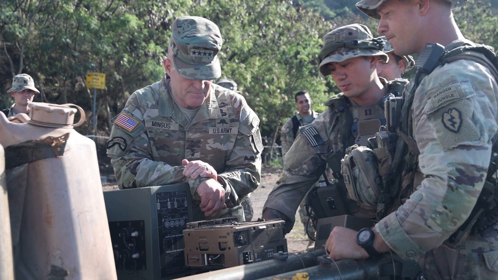 DVIDS - Video - JPMRC 25-01 hosts VCSA Gen. James J. Mingus