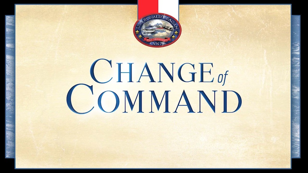 DVIDS - Video - USS Ronald Reagan (CVN 76) Change of Command Ceremony