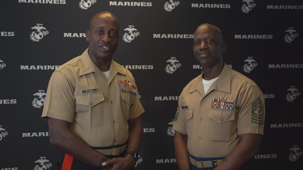 DVIDS - Video - Brigadier General James A. Ryans and SgtMaj Oranjel ...