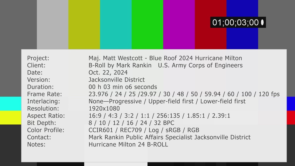 DVIDS - Video - USACE Blue Roof Mission Maj. Matt Westcott