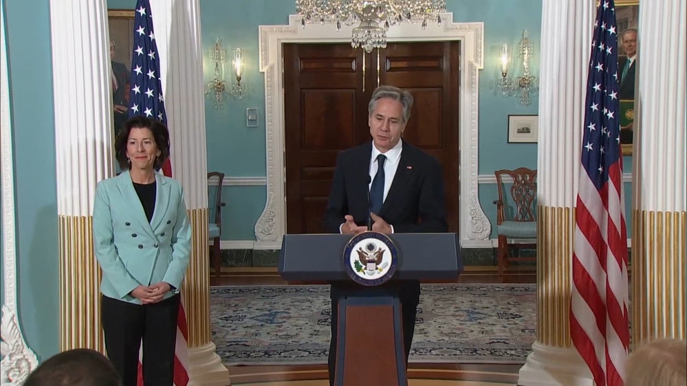 DVIDS - Video - Secretary of State Antony J. Blinken remarks with ... DVIDS - Video - Secretary of State Antony J. Blinken remarks with ...