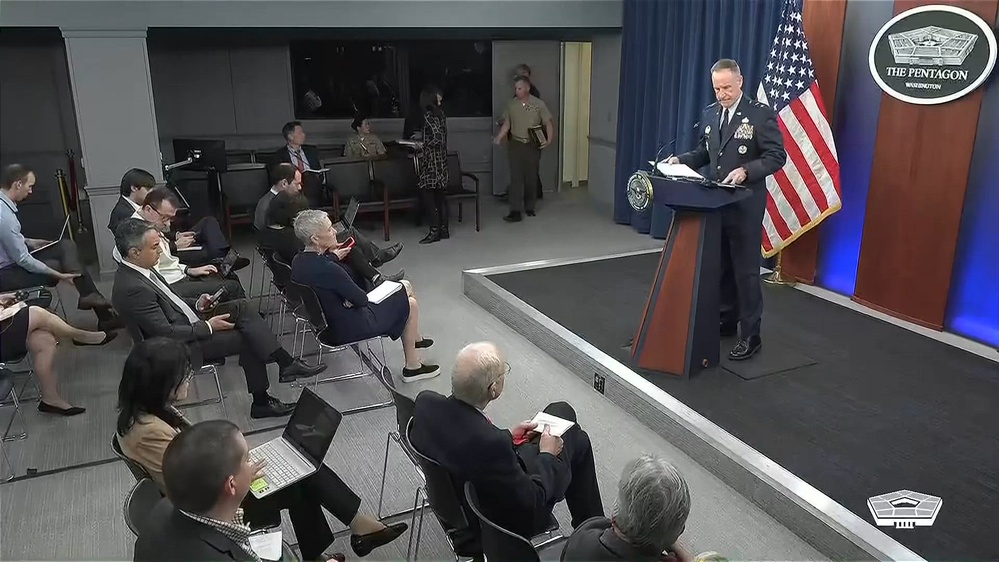 DVIDS - Video - Pentagon Press Secretary Holds Briefing
