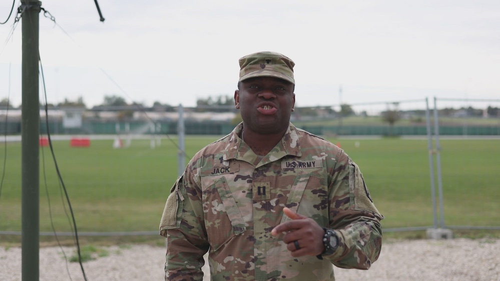 DVIDS - Video - Atlanta Falcons – Veterans Day – Capt. Ubong Jack