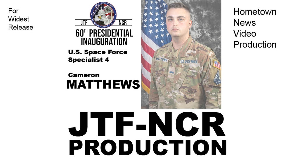 DVIDS - Video - U.S. Space Force Specialist 4 Cameron Matthews ...