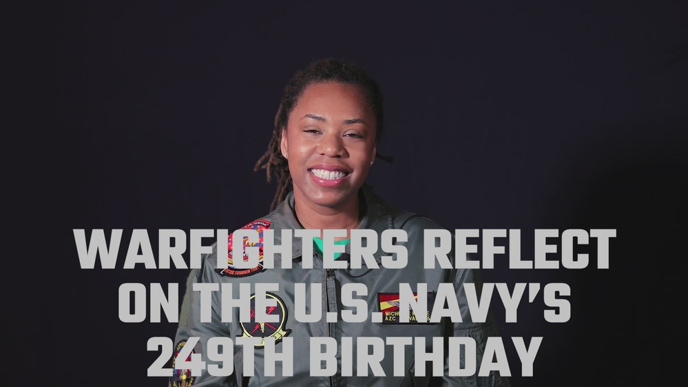 DVIDS - Video - Warfighters Reflect on the U.S. Navy's 249th Birthday