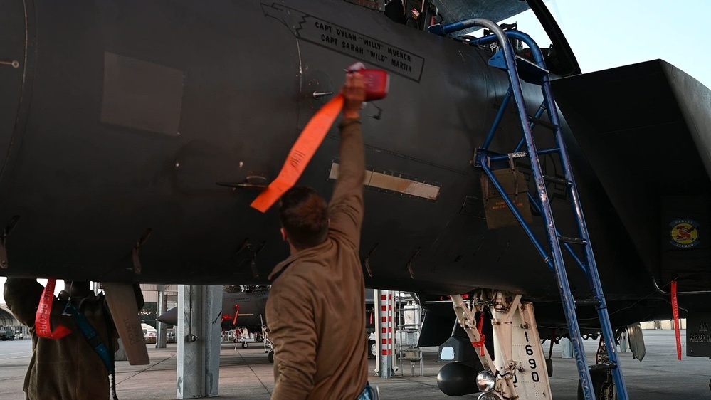 DVIDS - Video - 334th FGS helps generate night sorties for aircrew training
