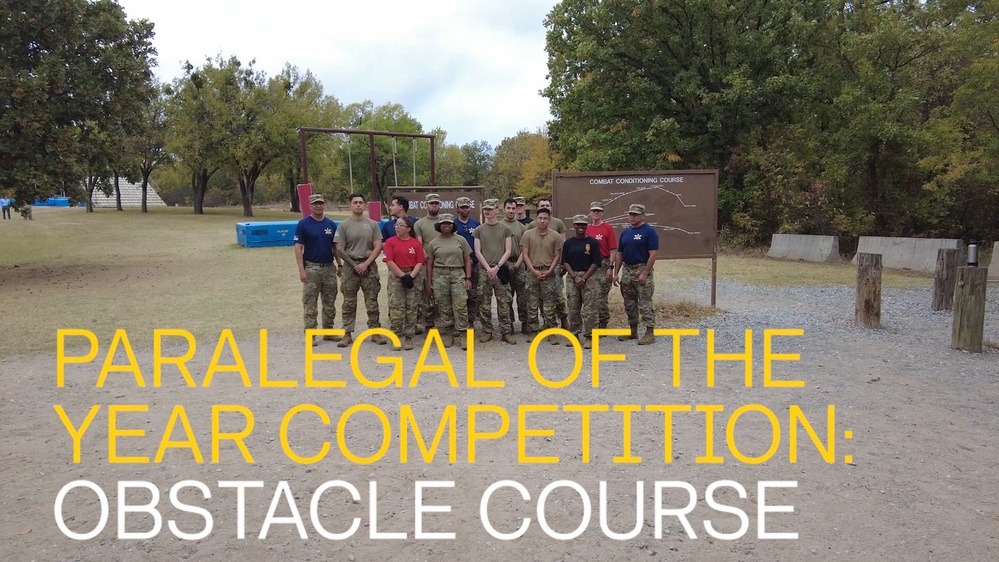 DVIDS - Video - Paralegal of the Year Competition: Confidence Obstacle ...