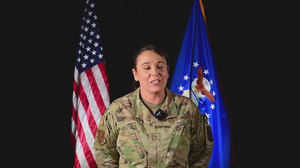 DVIDS - Video - Chief Master Sgt. Janet Probst - Nebraska Cornhuskers