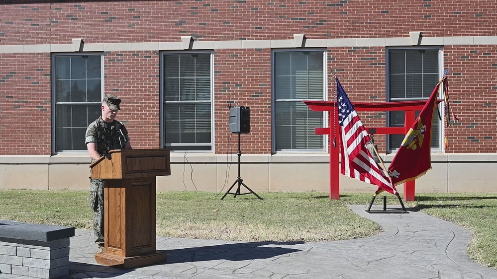DVIDS - Video - The Basic School class 1-68 ‘Courage’ monument ...