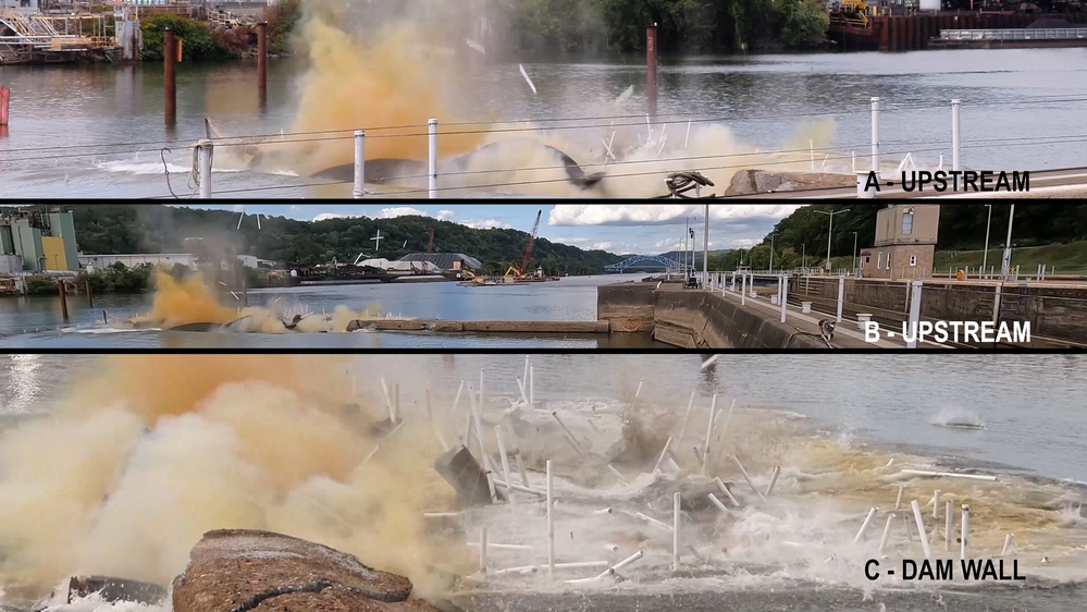 DVIDS - Video - Locks and Dam 3 / Series of Dam Implosions - USACE ...