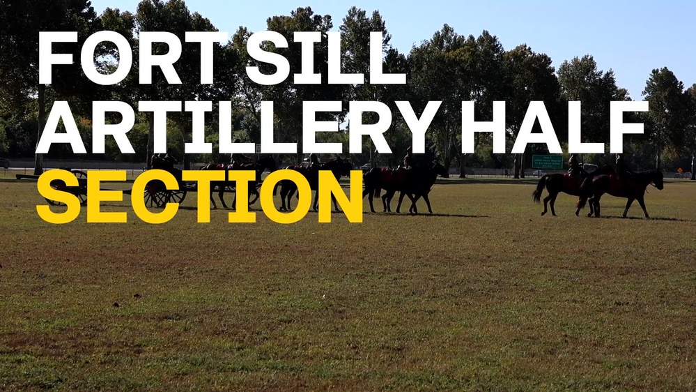 DVIDS - Video - Fort Sill Artillery Half Section Parade March
