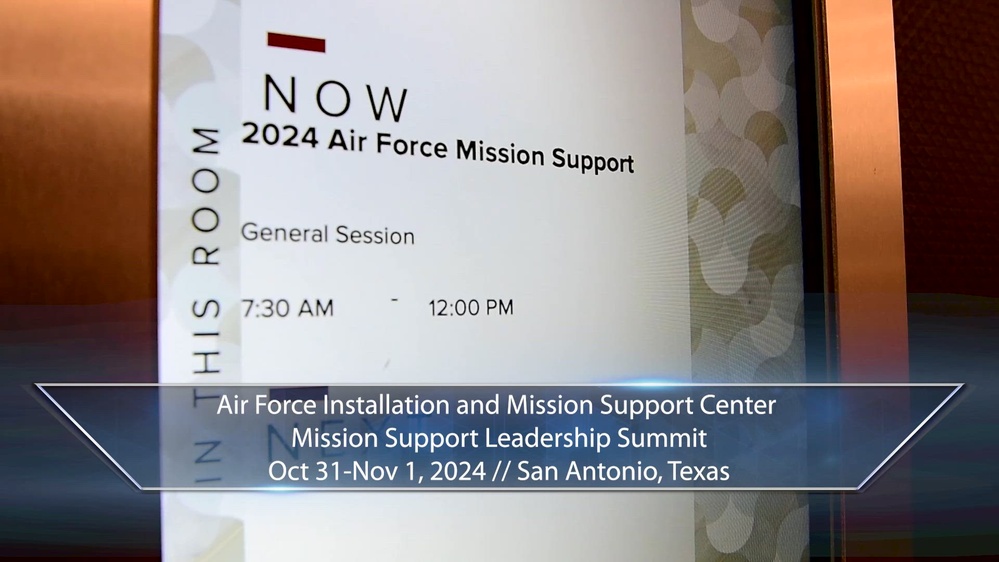 DVIDS - Video - Summit Connects Air and Space Force Mission Support Leaders
