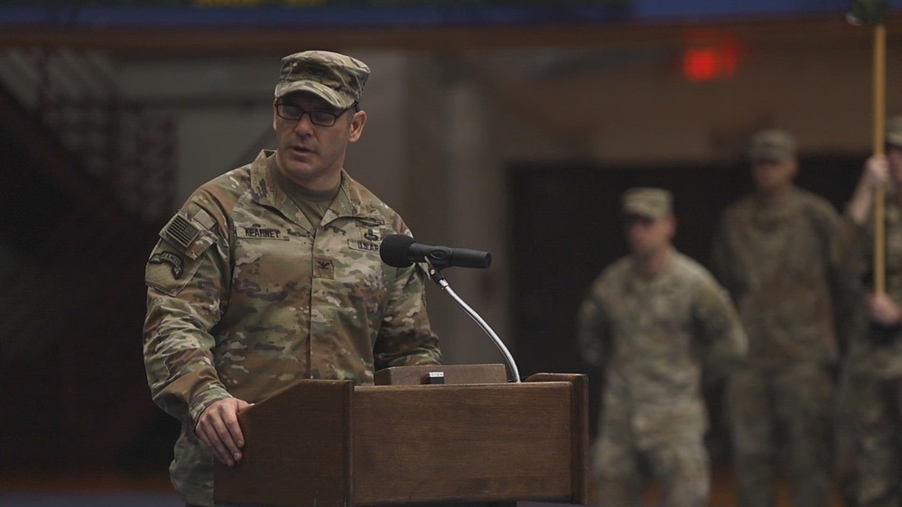 DVIDS - Video - 1st Brigade Casing Ceremony Speech Col. Dan Kearney