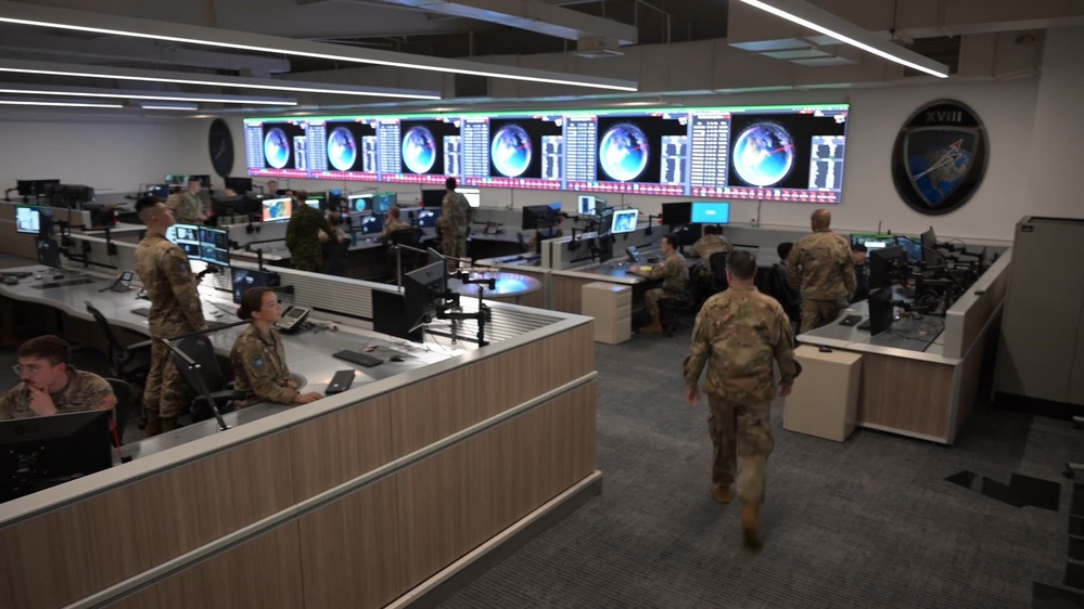 DVIDS - Video - 18th Space Defense Squadron Operations Floor B-Roll