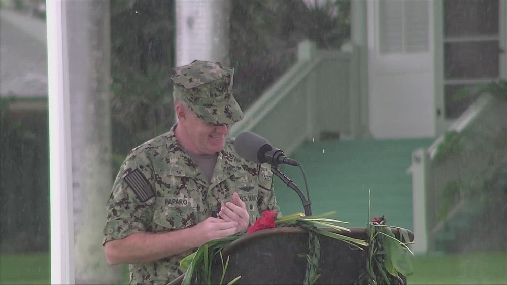 DVIDS - Video - Admiral Samuel Paparo Delivers Remarks During A Change ...