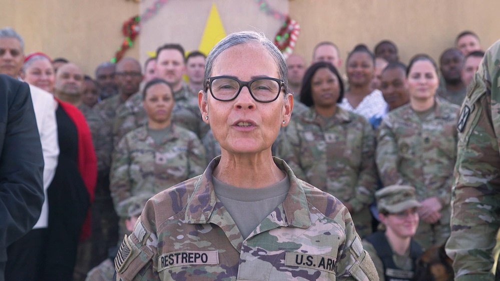 DVIDS - Video - 2024 ASG-KU Happy Holidays Greeting with Col. Restrepo