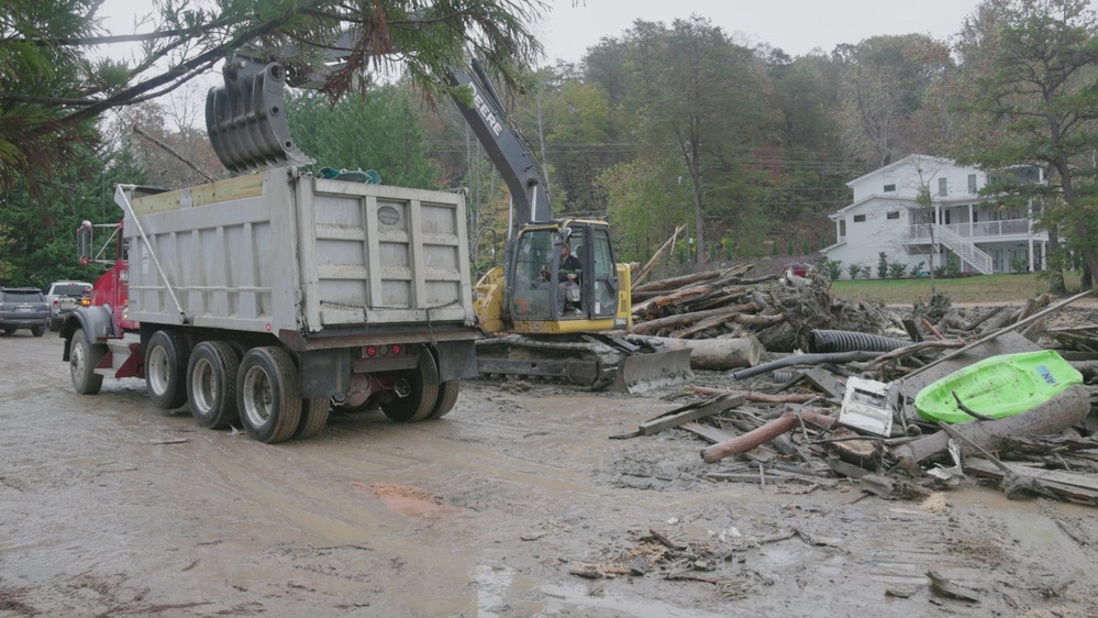 DVIDS - Video - USACE Spotlight Lake Lure debris removal