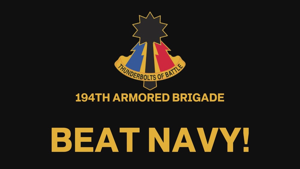 DVIDS - Video - 194th AR BDE Army-Navy 2024 v1
