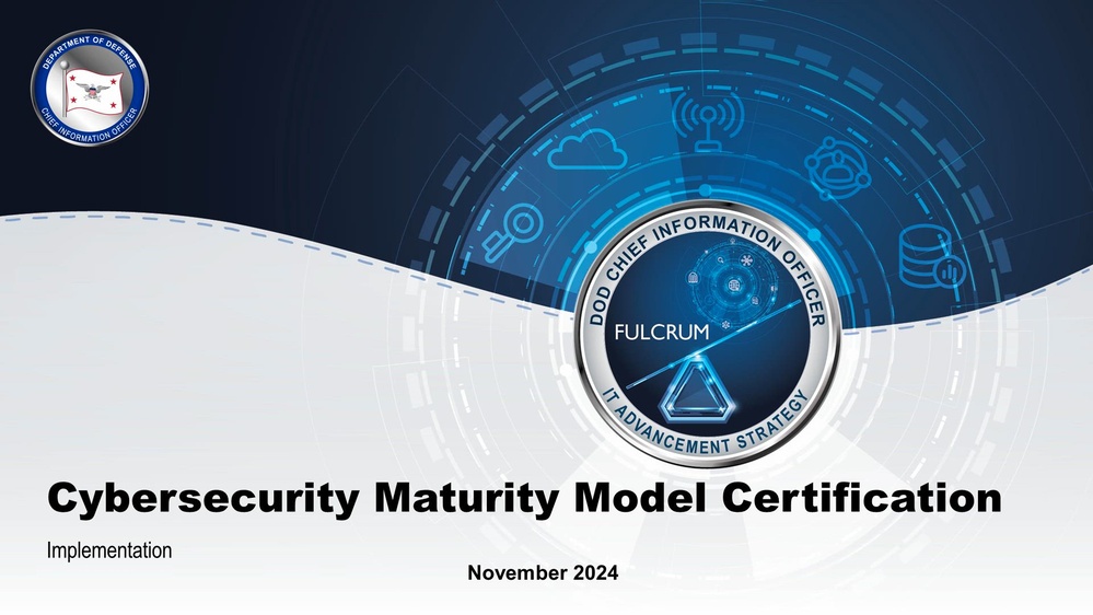 DVIDS - Video - DoD CIO Cybersecurity Maturity Model Certification (CMMC) Program