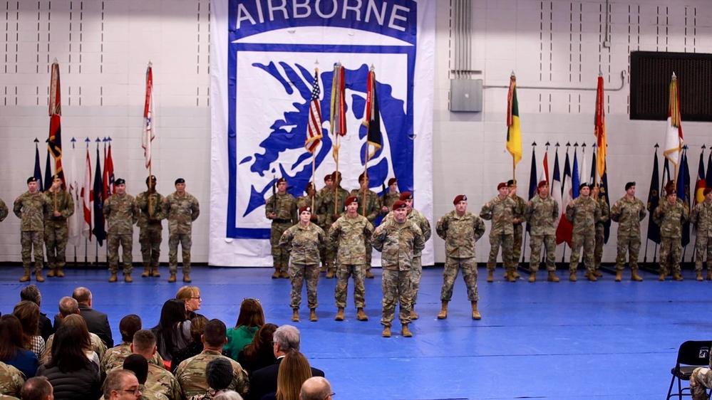 DVIDS - Video - XVIII Airborne Corps Change of Command Ceremony