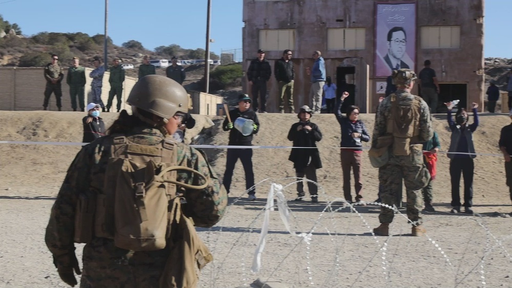 DVIDS - Video - B-Roll: U.S. Marines with CLB-1 assist in embassy ...