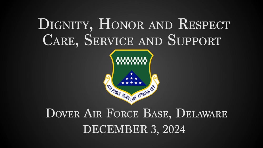 DVIDS - Video - Dignified Transfer - Army Sgt. Christopher J. Foster