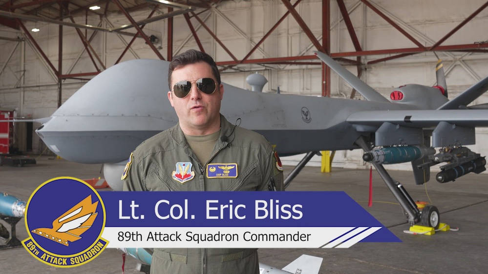 DVIDS - Video - MQ-9 open house provides up-close look at historic aircraft