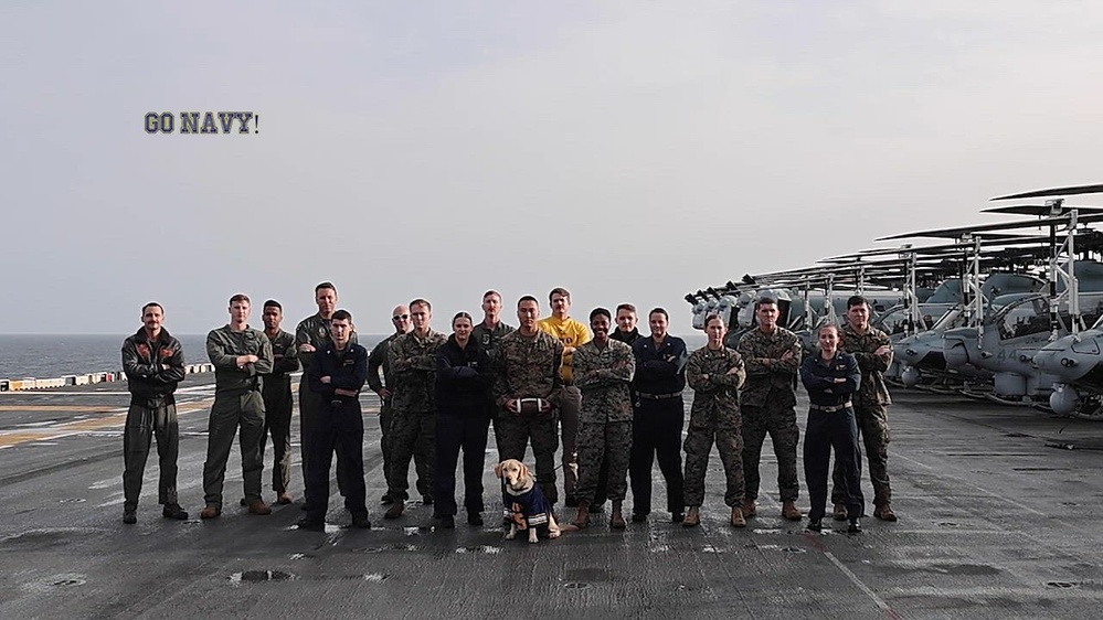 DVIDS - Video - USS Wasp (LHD 1) Army-Navy Spirit Spot 2024